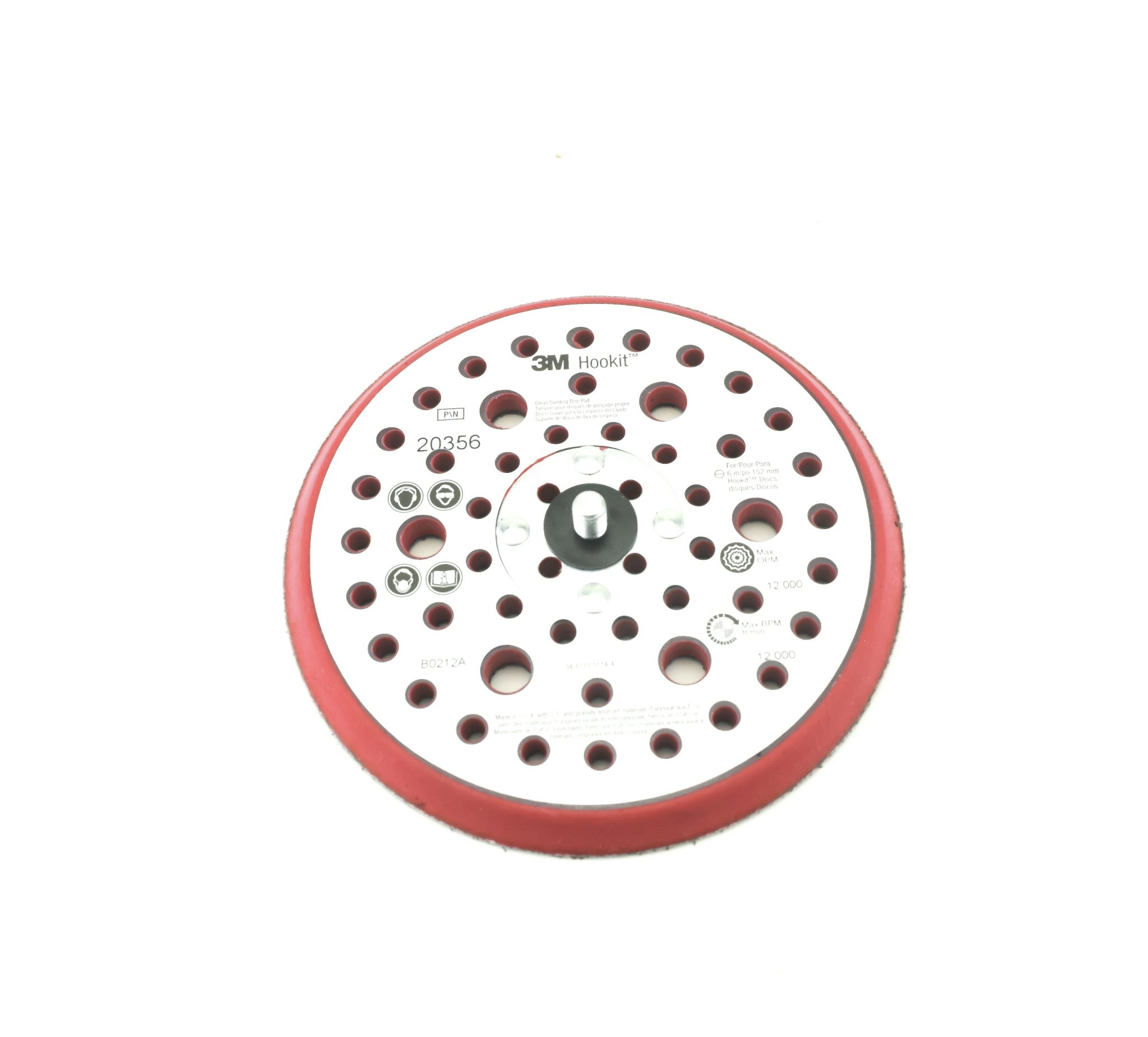 Dicema: 3M™ Hookit™ Clean Sanding Low Profile Disc Pad 20356, 6 in