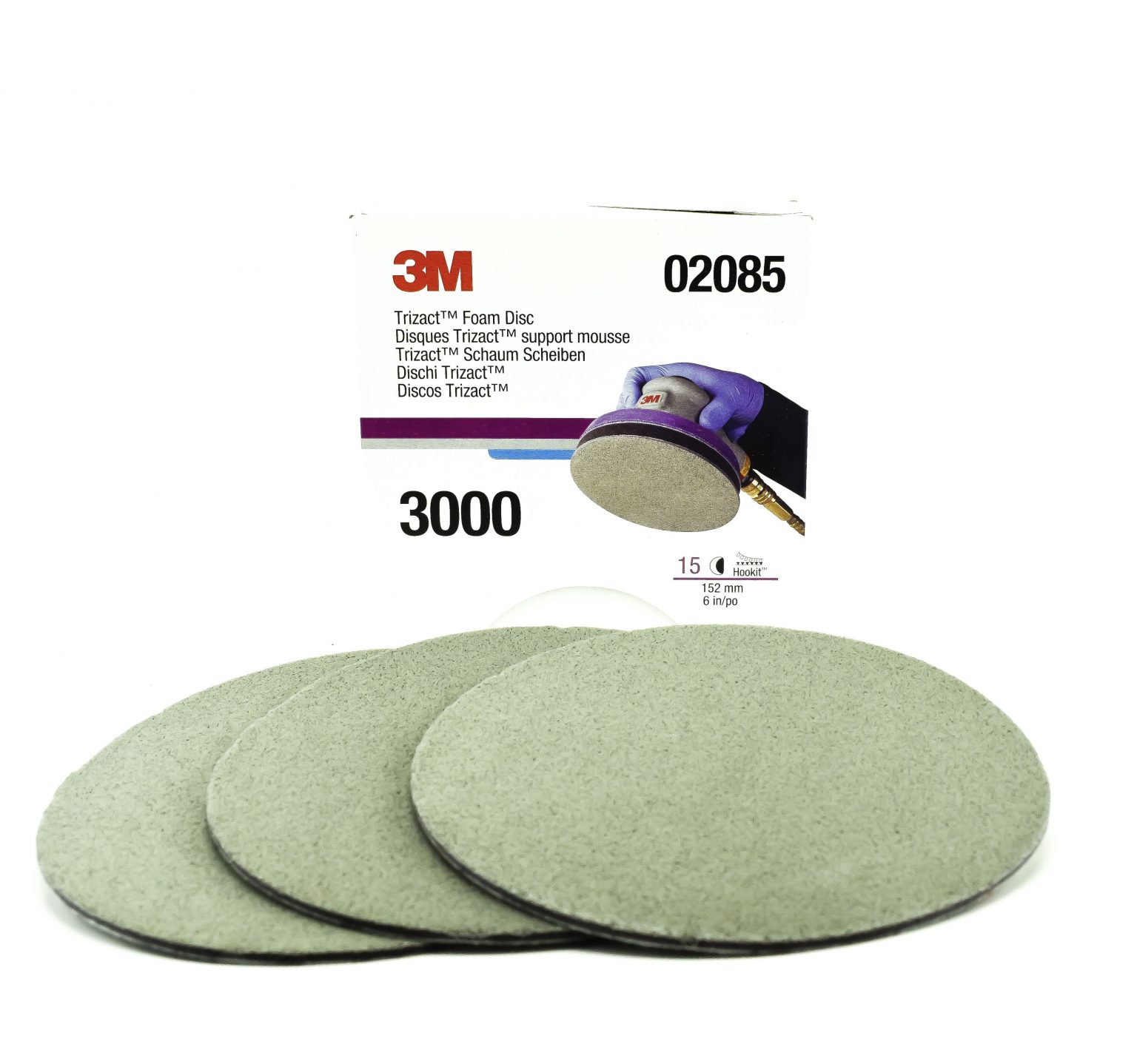 Dicema: 3M® Trizact™ Hookit™ Disco No. 3000 No. 02085