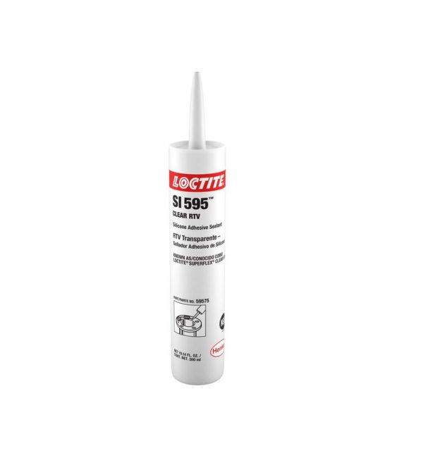 Dicema: LOCTITE® SI 595 Silicón Transparente Cartucho 300mL